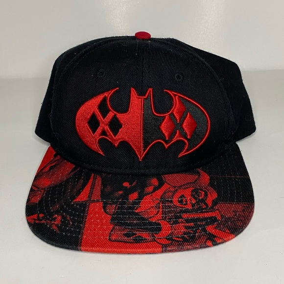 DC Comics | Accessories | Batman Harley Quinn Dc Comics Cap | Poshmark